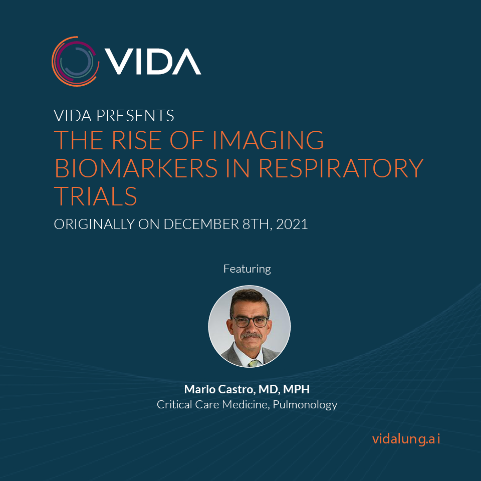 The Rise of Imaging Biomarkers in Respiratory Clinical Trials ... The Rise of Imaging Biomarkers in Respiratory Clinical Trials ...